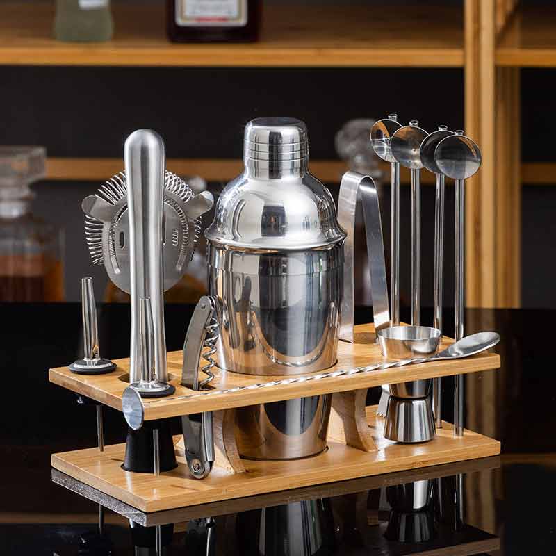 Mixology Bartender Kit: 14 Piece Mixology Bartender Kit Drink Mixer Set ...