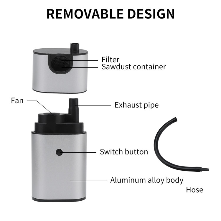 Portable Smoke Infuser, Handheld Cold Smoking Infuser for Meat Cheese ...