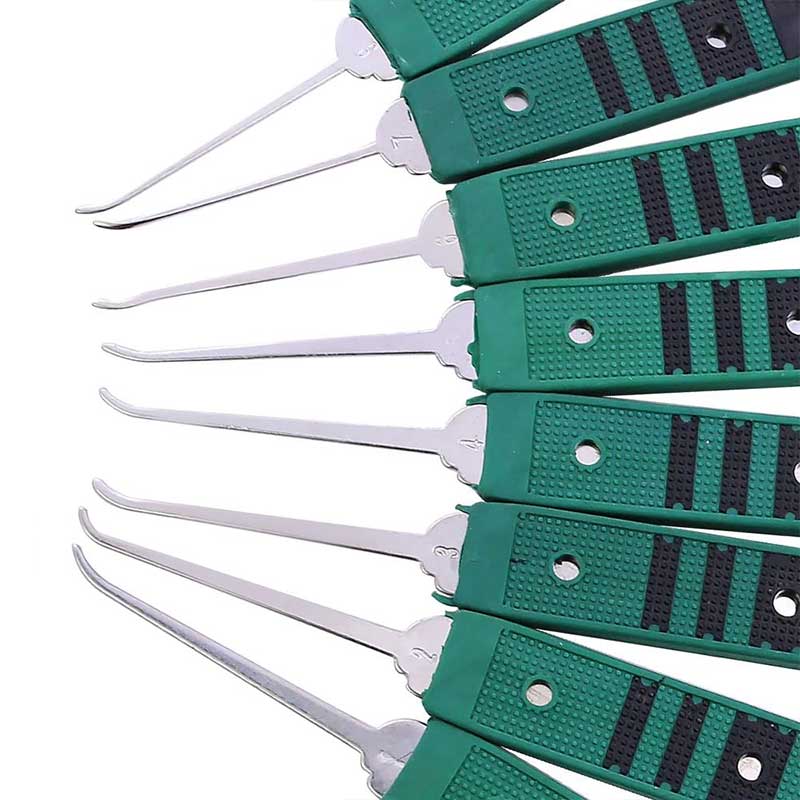 32 Pieces Lock Pick Set, Locksmith Tools for Training Practice