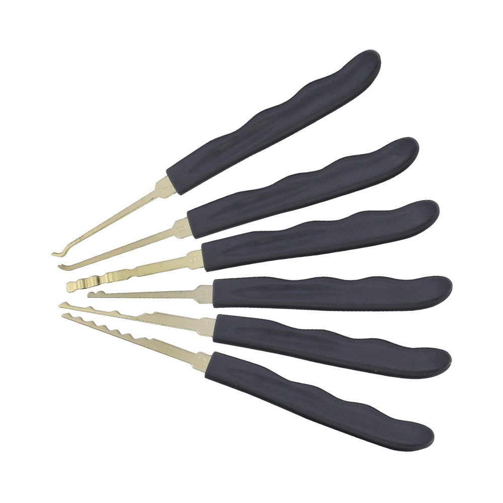 24 Pieces Lock Pick Set, Locksmith lockpick Tools