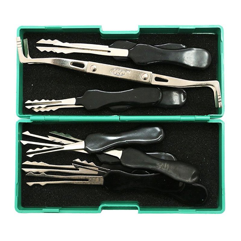 10 Pieces Wafer Picks Lock Pick Set