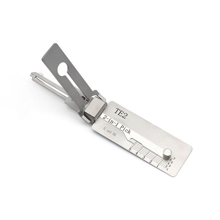 Lishi TE2 2-In-1 Pick And Decoder Tool For Gainsborough / TESA Locks 5 ...
