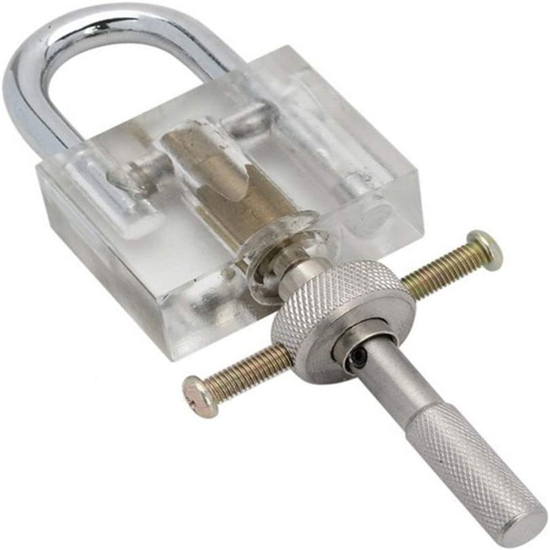 29 Pieces Lock Picking Set with 20 Pieces Lock Picks, 5 Pieces Transparent Practice Locks, 3 ...