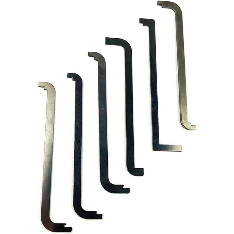 11 Pieces Tension Wrench Lock Pick Kit, Locksmith Tools